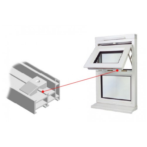 Clip Fit uPVC Window Run-Up Blocks