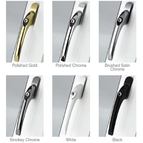 Anthracite Grey Smart Spindle Espagnolette Window Handle