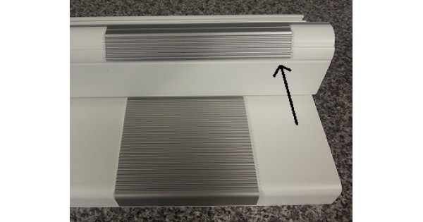 uPVC Door Kickplate Threshold Protector (Aluminium)