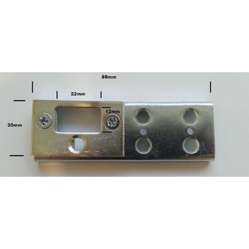 Adjustable Single Shootbolt Striker Plate