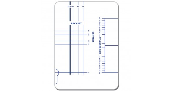 Multipoint Lock and Cylinder Gauge