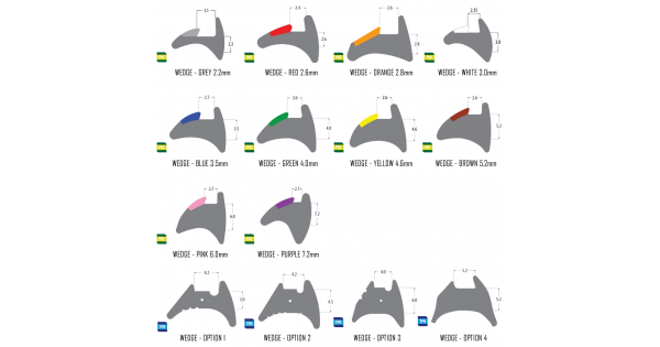 Glazing Wedge Gaskets for Window and Doors (Per Metre)