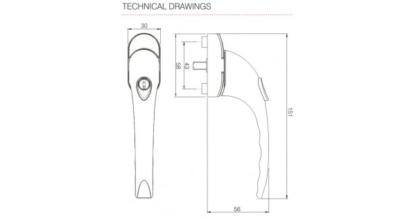 Avocet Lightning Tilt and Turn Window Handle Replacement