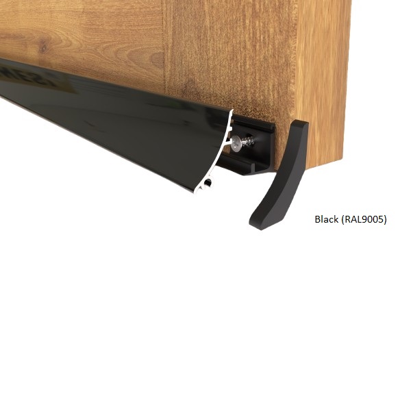32mm Concealed Fix Rain Deflector | Inward, Outward Doors
