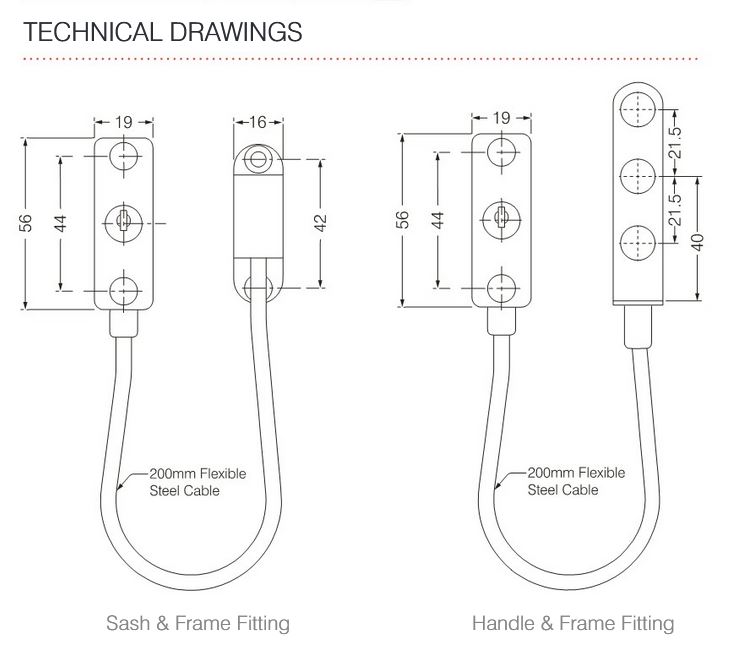 Pro Cable Window Restrictor